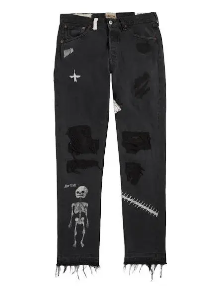 GALLERY DEPT. Fuck Face Denim - Black