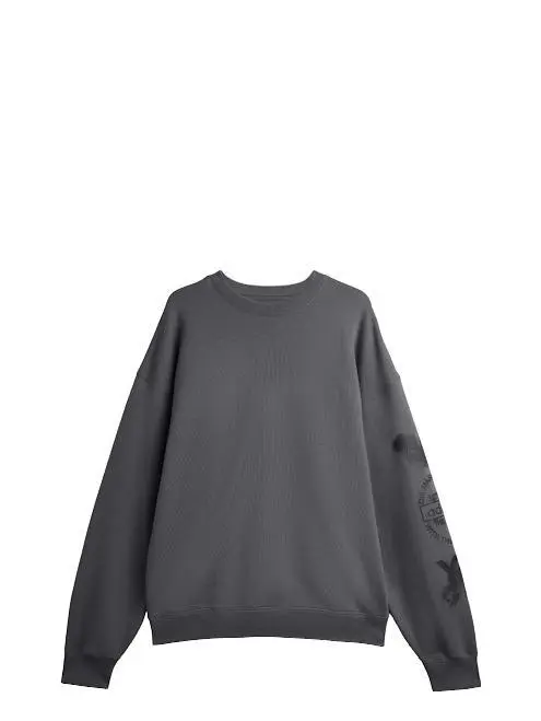 Adidas Y-3 Graphic Crewneck Sweatshirt - Granite