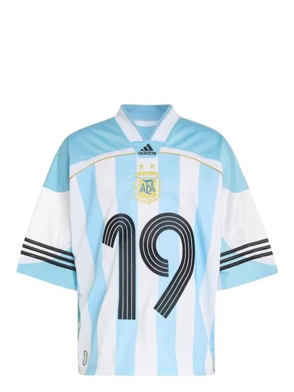 Adidas Bringbacks Remixed Argentina Jersey - Clear Blue