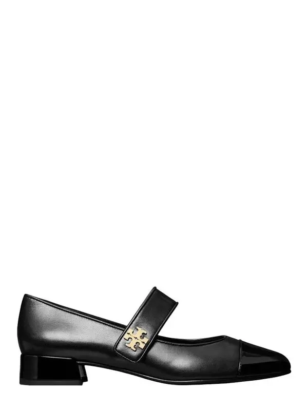 Tory Burch Cap-toe Mary Jane Ballerina Sneakers - Black