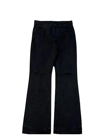 PURPLE BRAND Lancer Rip Denim Jean - Black