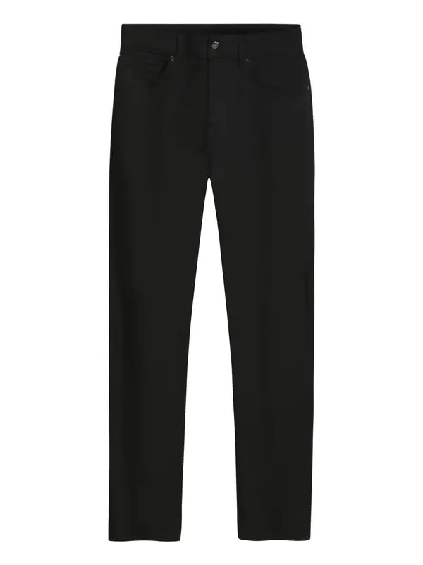 BOSS Porsche X Tapered-fit Stretch Denim Pants - Black