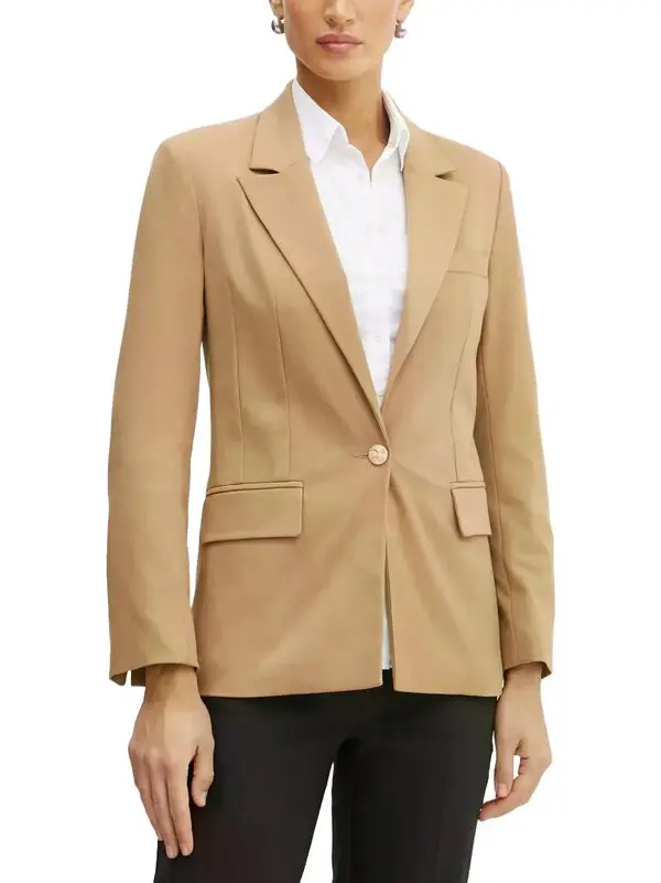 MORGAN Buttoned Blazer - Neutrals
