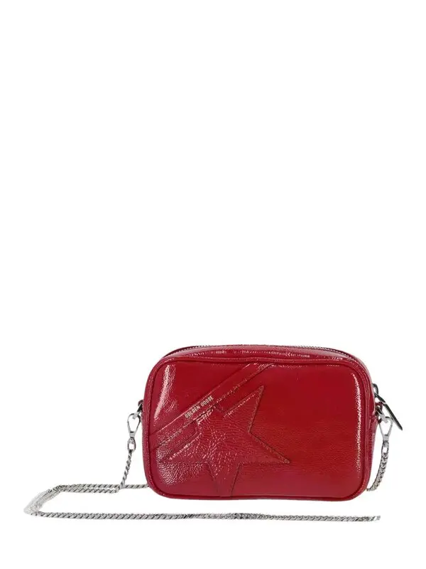 GOLDEN GOOSE Mini Star Crossbody Bag - Red