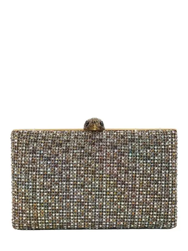 Kurt Geiger Crystal Kensington Clutch - Gold