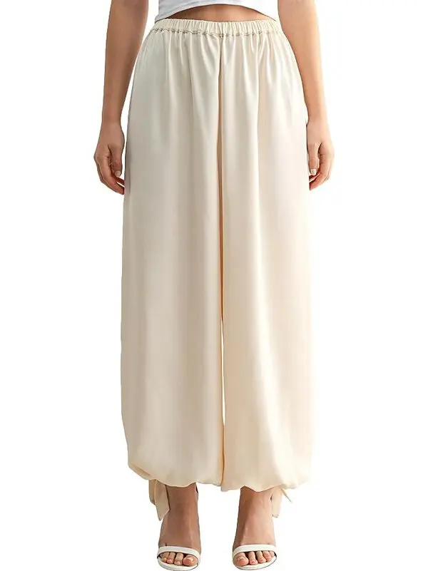 LUVEE Mable Balloon Pants - Cream