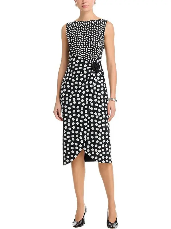Chiara Boni La Petite Robe Gekan Print Bette Dress - Bette Small Black + Bette