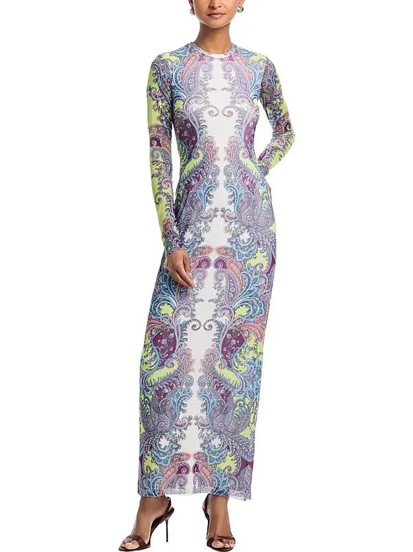 AFRM Didi Maxi Dress - Citrus Paisley