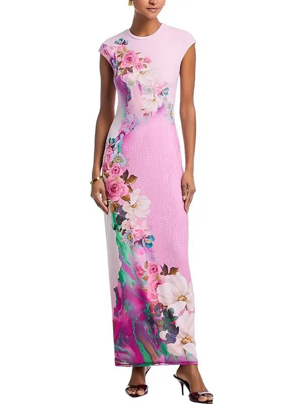 AFRM Cody Dress - Marble Floral