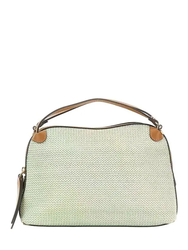 GIANNI CHIARINI Alifa Raffia Tote Bag - Green