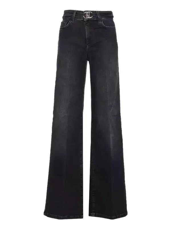 Liu Jo Logo Belt Jeans - Black