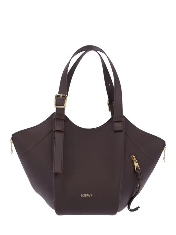 Loewe Hammock Flip Bag - Brown