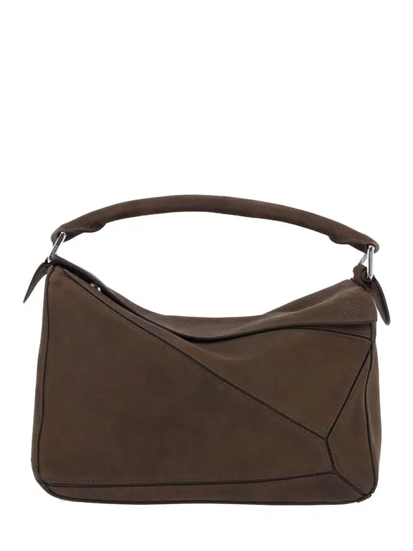 Loewe Small Puzzle Handbag - Brown