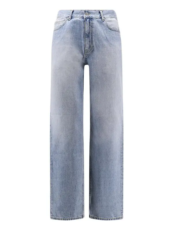 TONYWACK Straight Fit Cotton Jeans - Blue