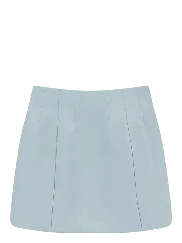 Retrofete Asta Satin Skirt - Blue