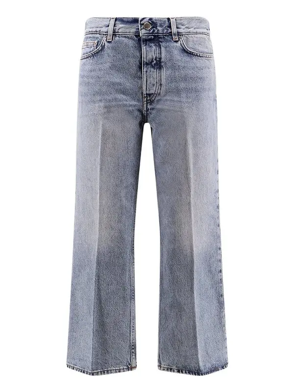 TOTEME Cotton Flare Jeans - Blue