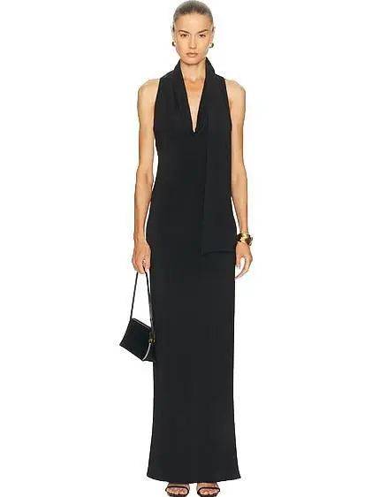 EAVES Ira Maxi Dress - Black