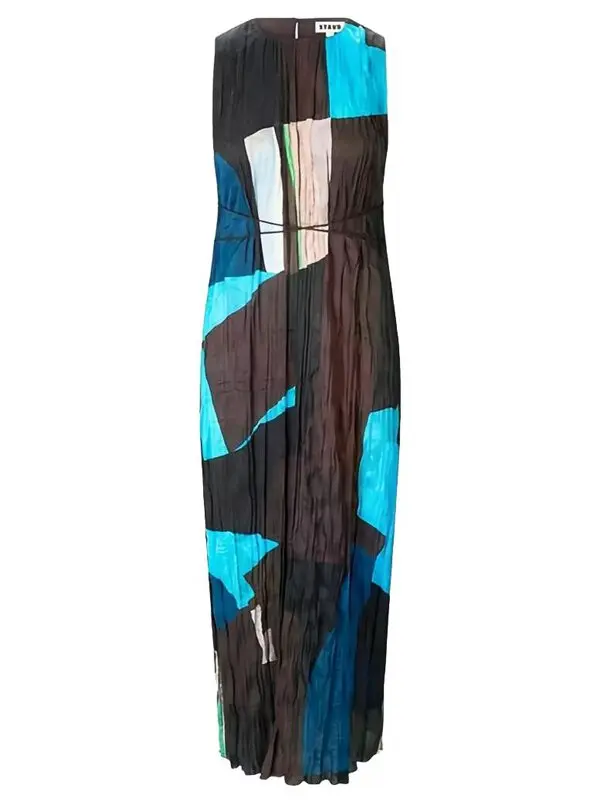 Staud Mizu Dress - Brown
