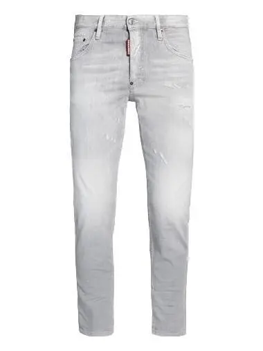 Dsquared2 Tapered Jeans With Five Pockets - Grey