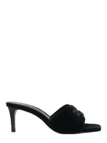 Tory Burch Slide Sandals - Black