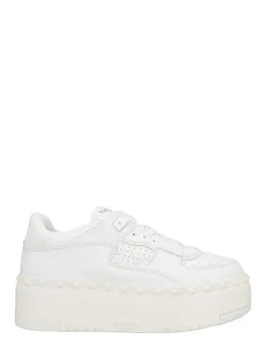 Valentino Garavani Leather Sneakers - White