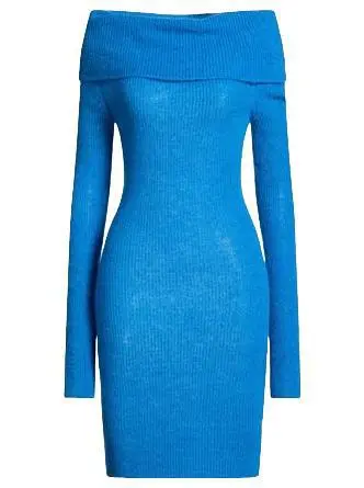 DONDUP Knitted Midi Dress - Azure
