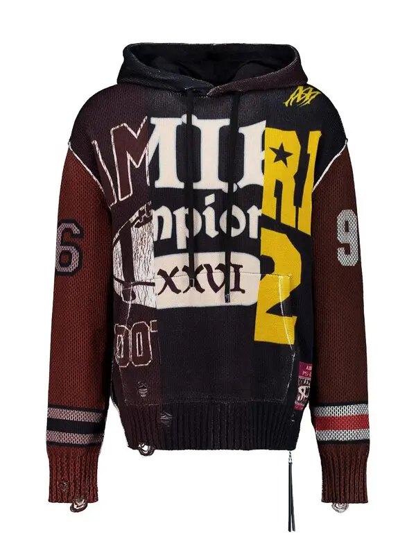 Amiri Spliced Hoodie - Multicolour