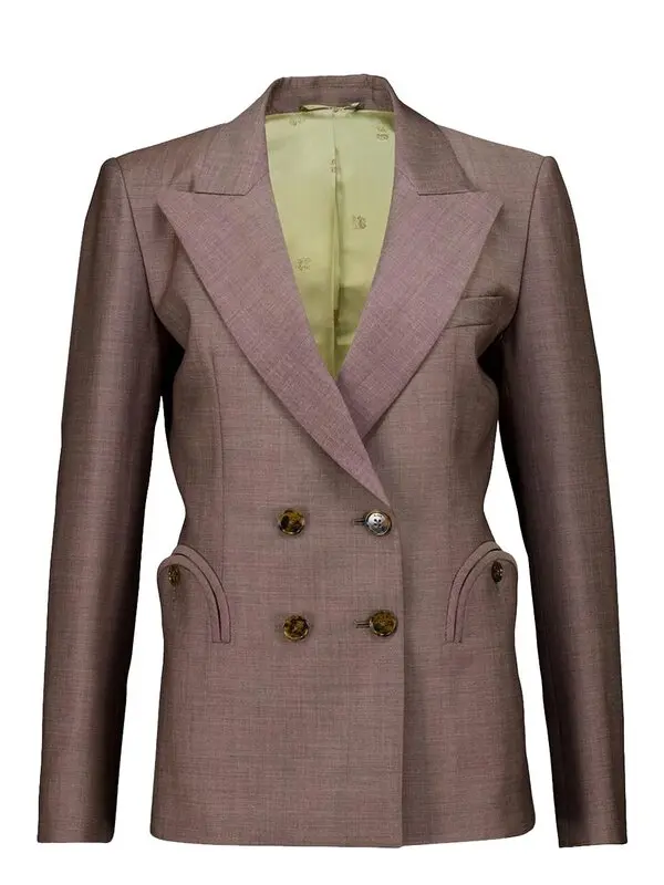 BLAZÉ MILANO Aile Malt Hourglass Charmer Blazer - Brown