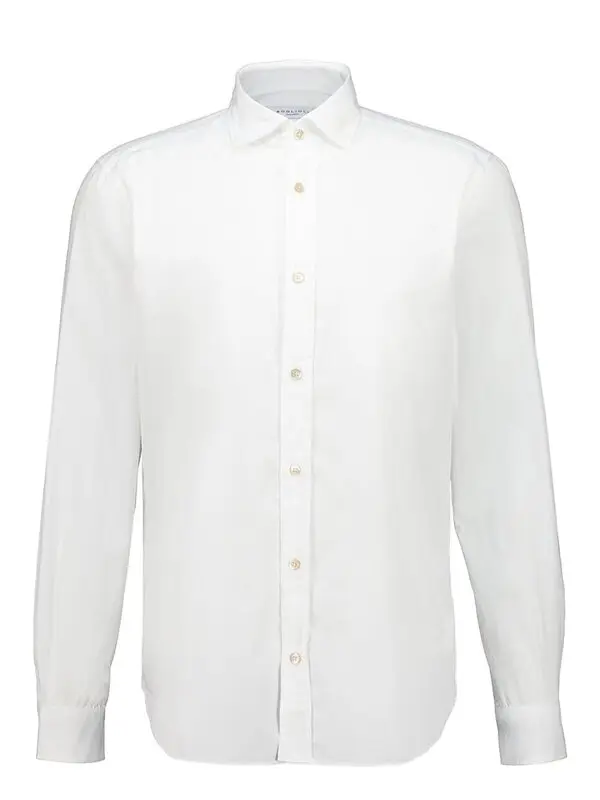 Boglioli Cotton Long-sleeve Shirt - White