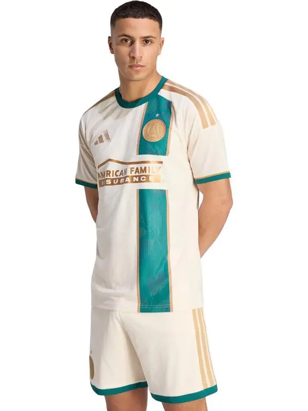 Adidas Atlanta United Fc 26/27 Away Authentic Jersey - Linen