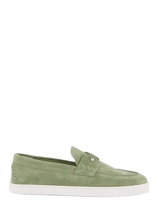 CHRISTIAN LOUBOUTIN Chambeliboat Loafers - Green