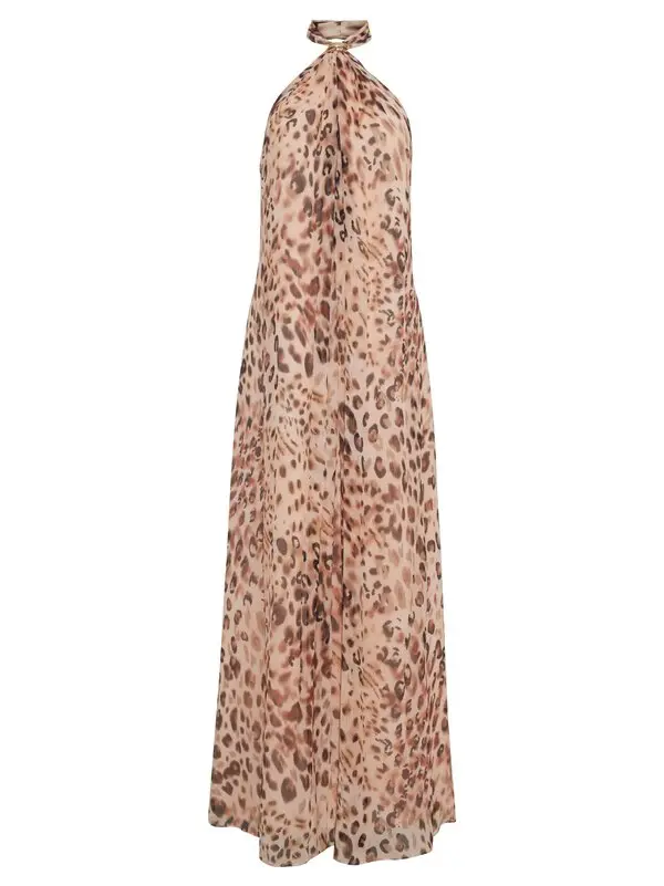 Cara Cara Marion Maxi Dress - Cheetah Blush