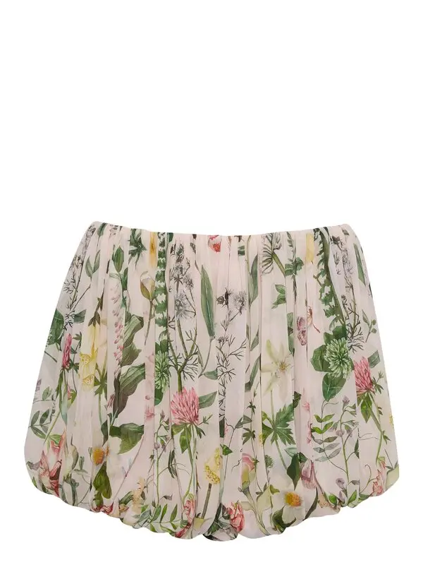 Cara Cara Printed Bubble Short - Bloomsfield Pink