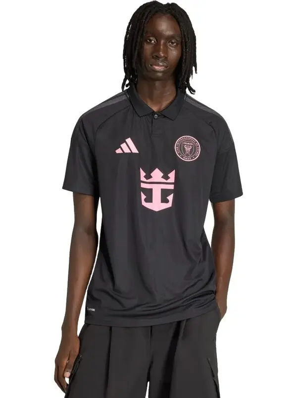 Adidas Inter Miami Cf Away Jersey - Black / Bliss Pink