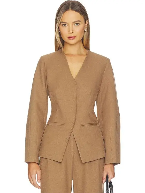4TH & RECKLESS Stanlie Blazer - Taupe