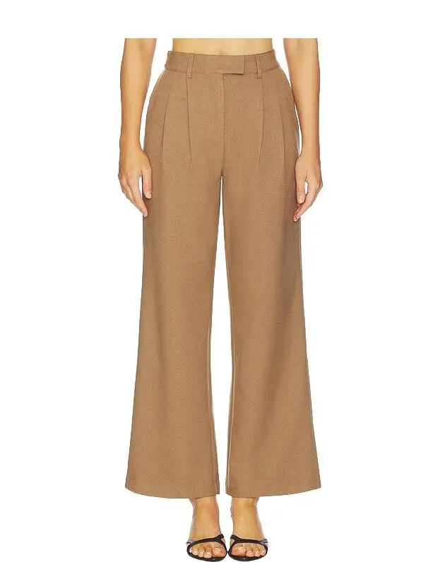 4TH & RECKLESS Stanlie Trouser - Taupe