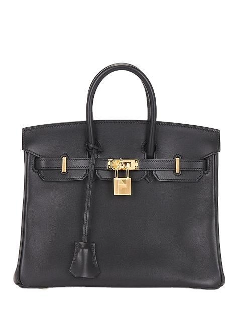 FWRD RENEW Hermes Birkin 25 Handbag - Noir