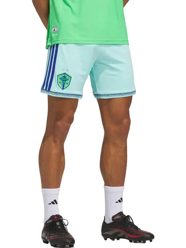 Adidas Seattle Sounders 26/27 Home Authentic Shorts - Energy Aqua