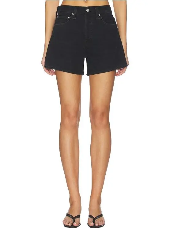AGOLDE Long Parker Denim Shorts - Phase