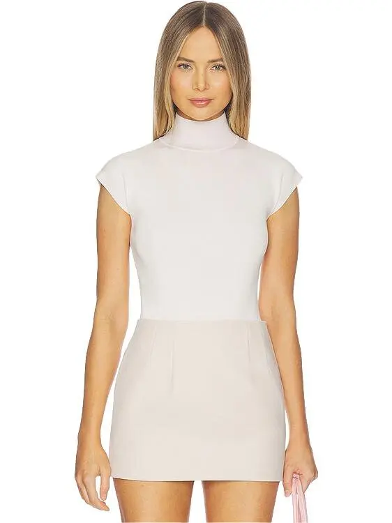 AEXAE Knitted Bodysuit - Soft Pink