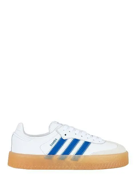 ADIDAS ORIGINALS Samba Sneaker - Footwear White  Blue & Clear Sky