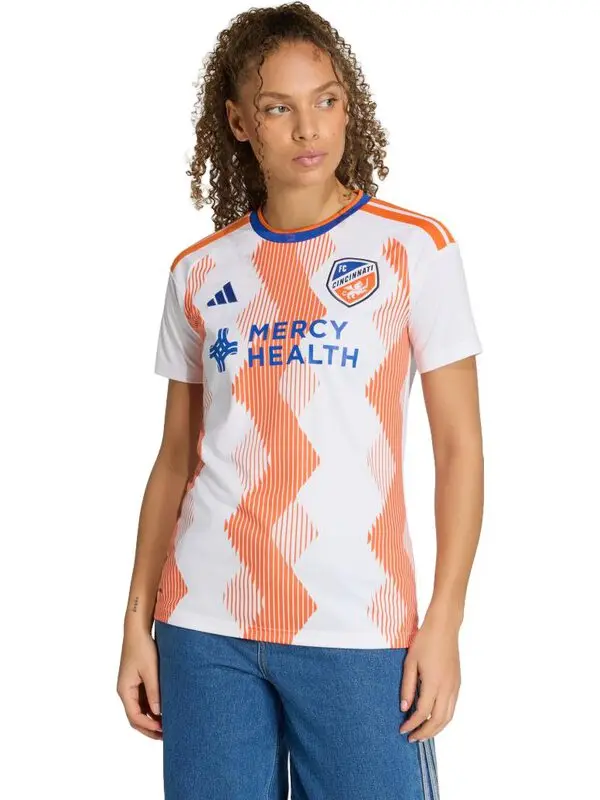 Adidas Fc Cincinnati 26/27 Away Jersey - White