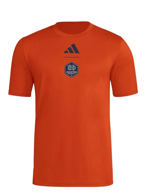 Adidas Houston Dynamo Short Sleeve Pregame T-shirt Collegiate Orange - Collegiate Orange / Mls-hdy-s1d