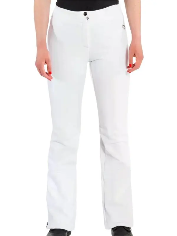 DKB Zamak Zip-fastening Trousers - White