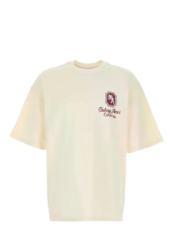 Amiri Oversize Cotton T-shirt - Neutrals