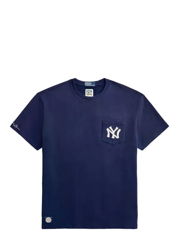 Polo Ralph Lauren X New York Yankees™ Patch-pocket T-shirt - Blue