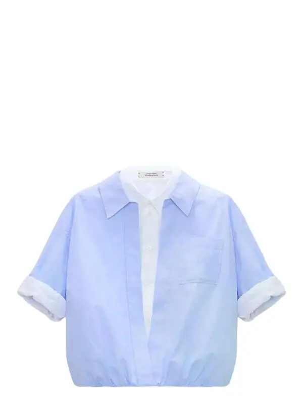 Dorothee Schumacher Pocket Short-sleeved Shirt - Blue
