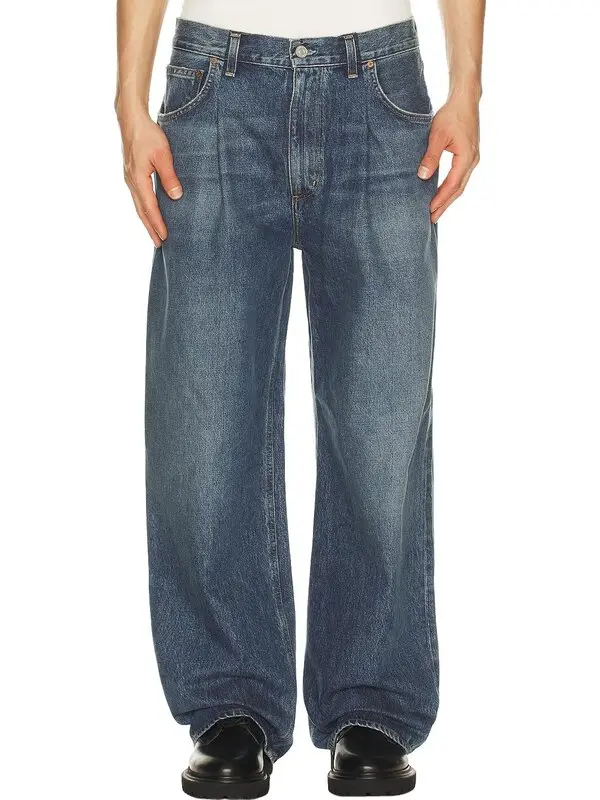 AGOLDE Benton Pleated Jeans - Control
