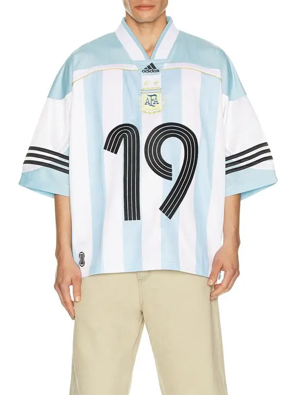 ADIDAS ORIGINALS Afa Argentina 19 World Cup Jersey - Clear Blue