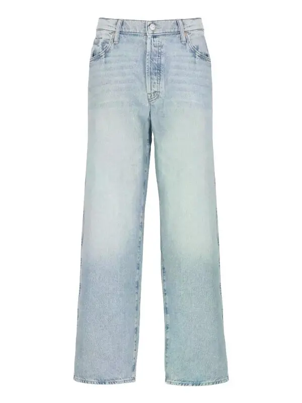 MOTHER Wide Leg Jeans - Blue